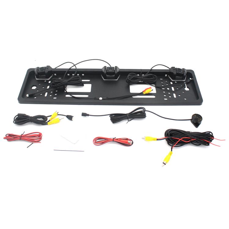 PZ600-L Europe Car License Plate Frame Rear View Camera Visual Rear ...
