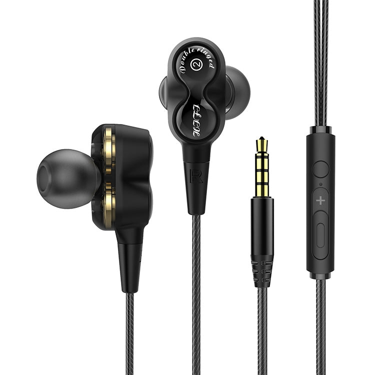 D12 1.2m Wired In Ear 3.5mm Interface Stereo Wire-Controlled HIFI ...