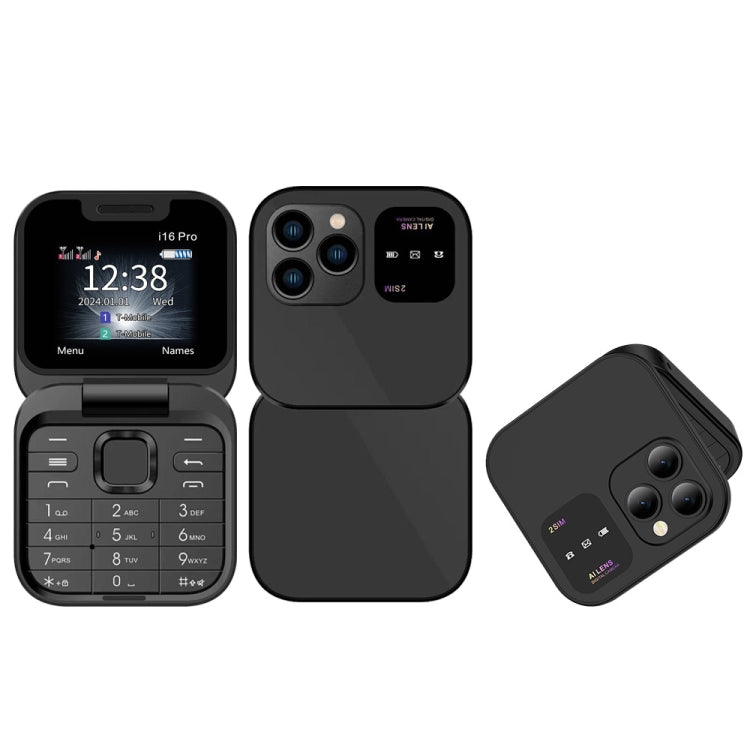SERVO i16 Pro Mini Flip Phone, 1.77 inch, MTK6261D, 23 Keys, Support ...